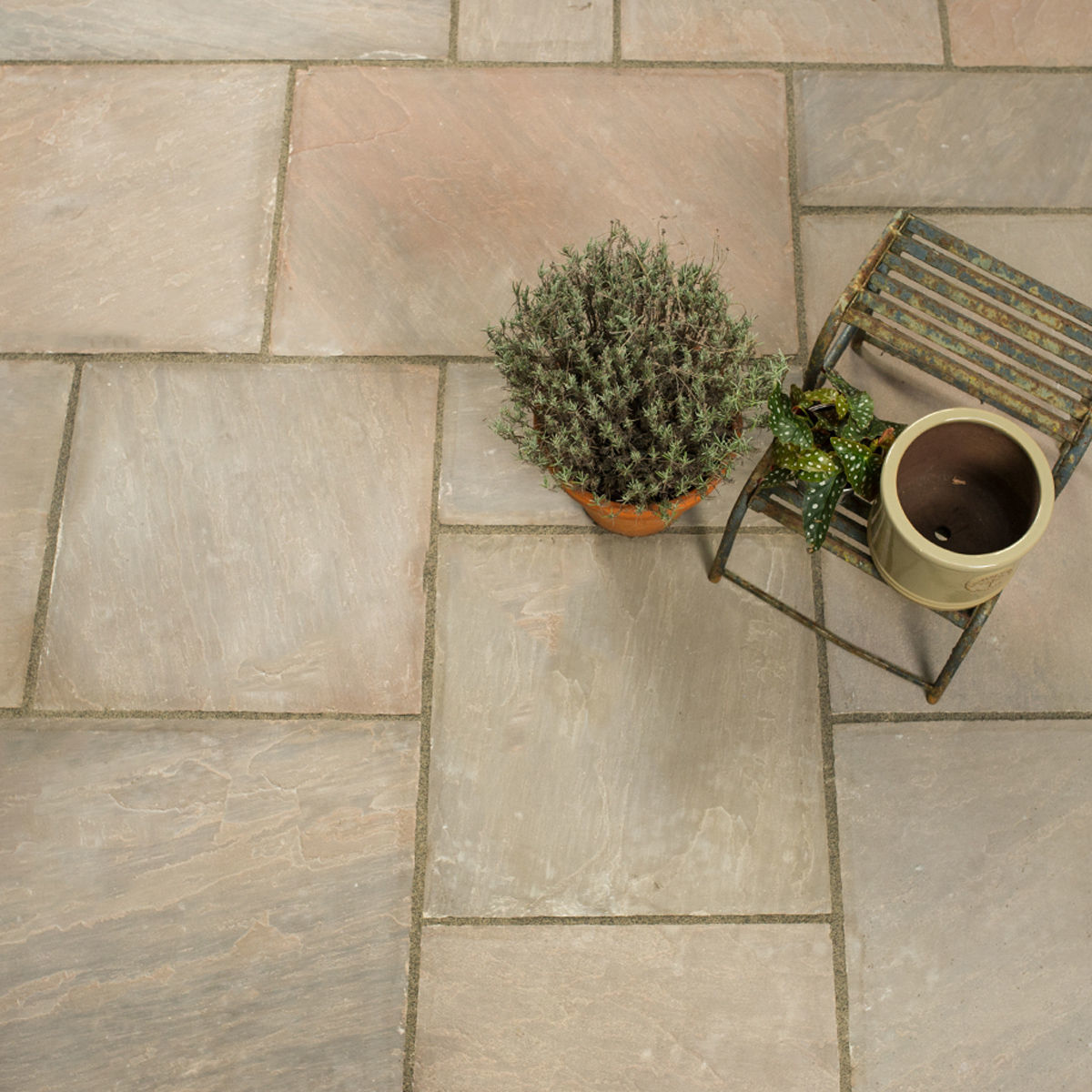 Autumn Umber Sandstone Paving Pack | StoneSuperstore