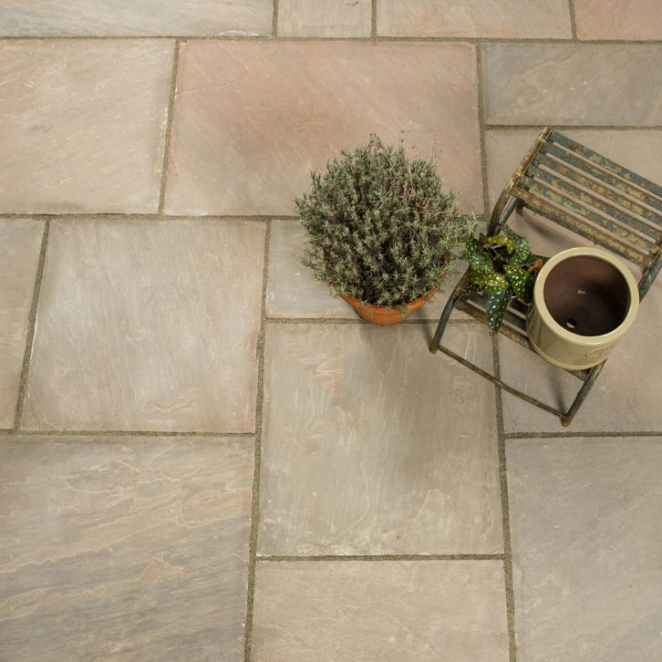 Autumn Umber Sandstone Paving Pack | StoneSuperstore
