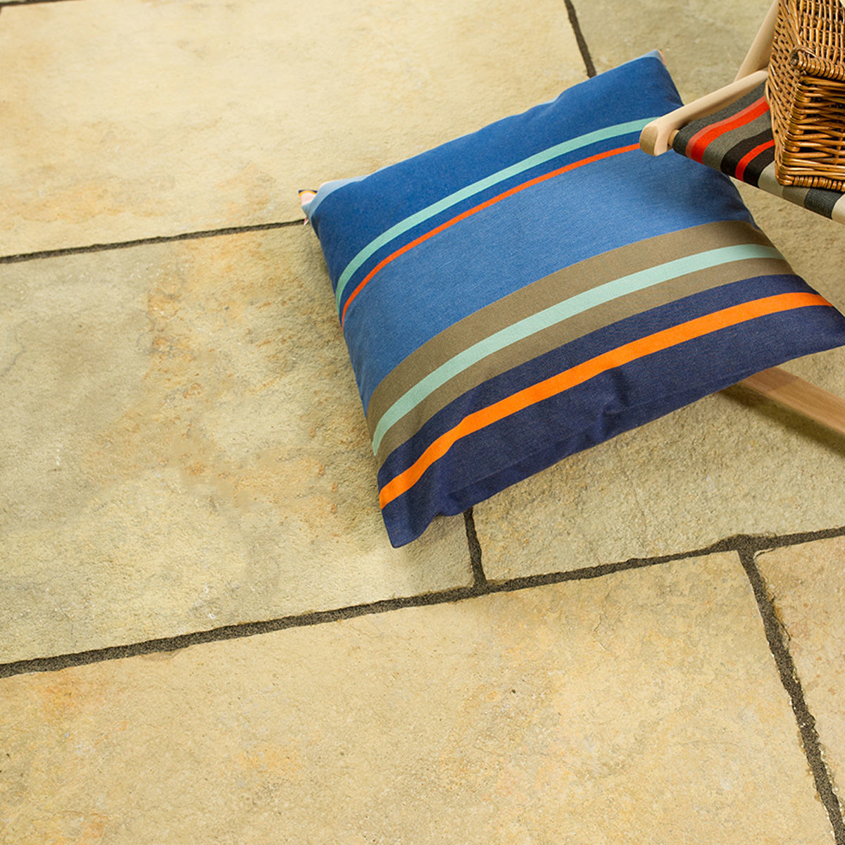 Mandalay Buff Limestone Paving Slabs | StoneSuperstore