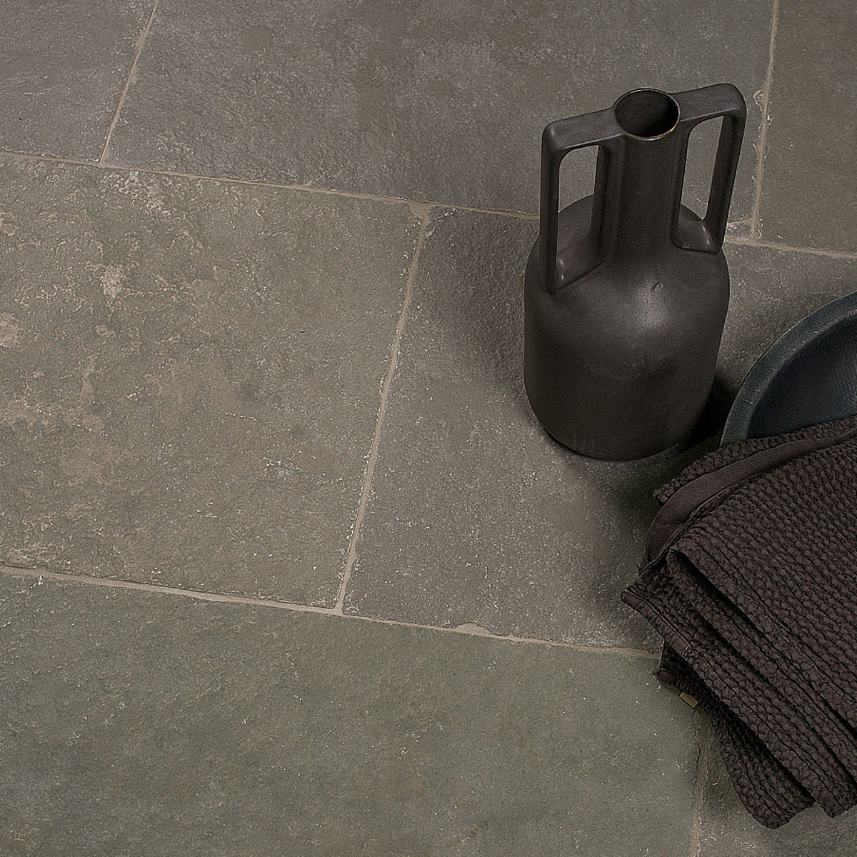 Grey Limestone Tiles - Brushed | StoneSuperstore