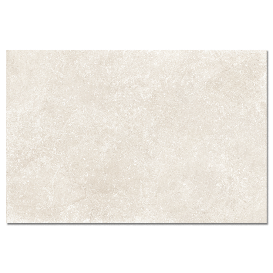 Kensington White Antique Limestone Effect Porcelain Tiles | StoneSuperstore