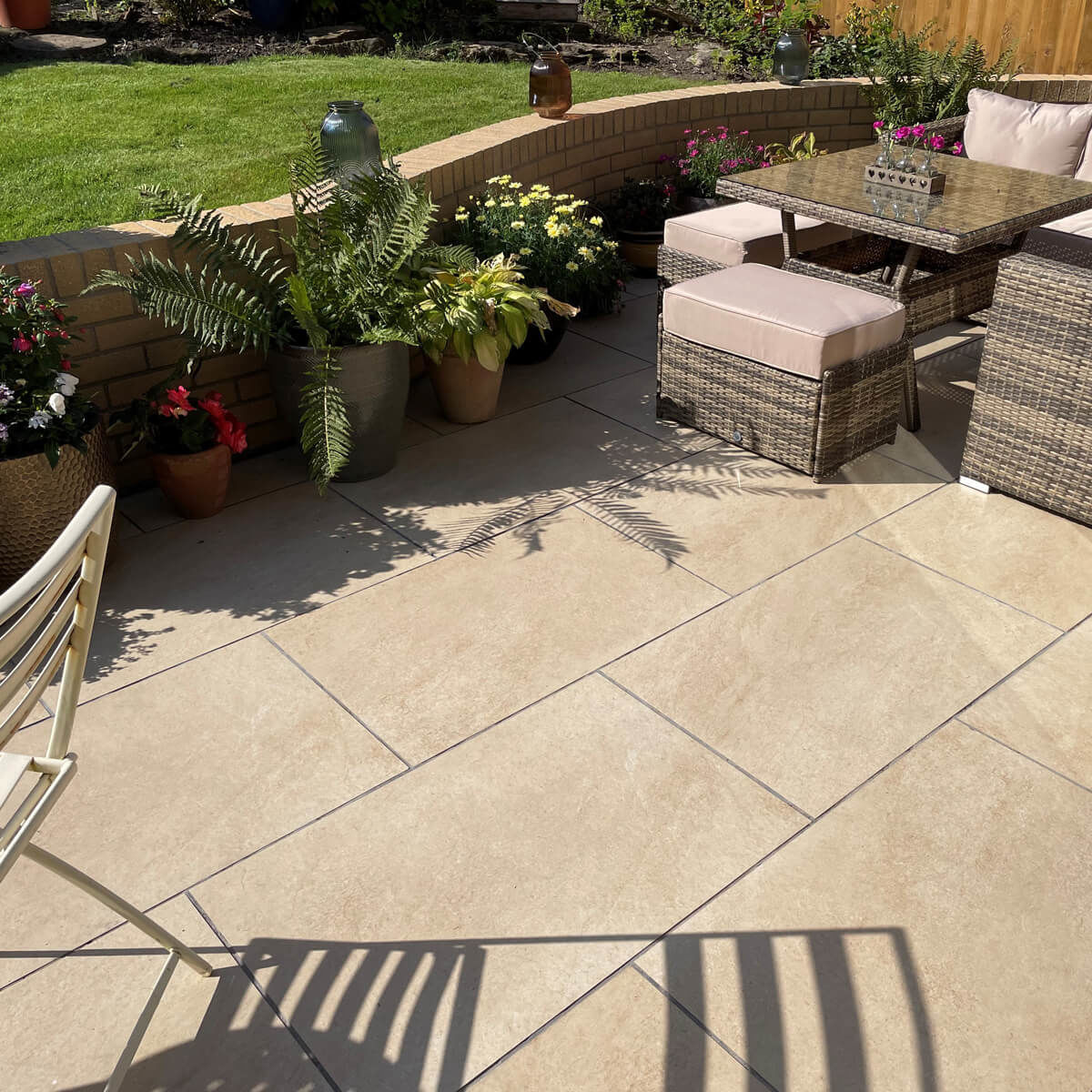 Martello Beige Porcelain Paving | StoneSuperstore
