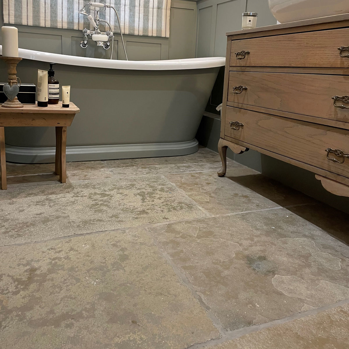 Somerset Limestone Tiles Tumbled & Brushed | StoneSuperstore