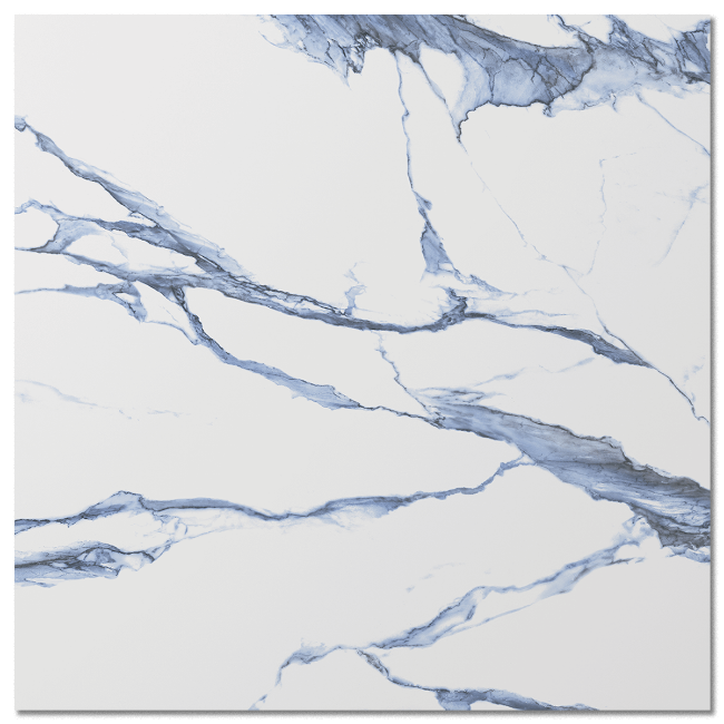 European Porcelain Tiles - Blue Veined Marble Effect | StoneSuperstore