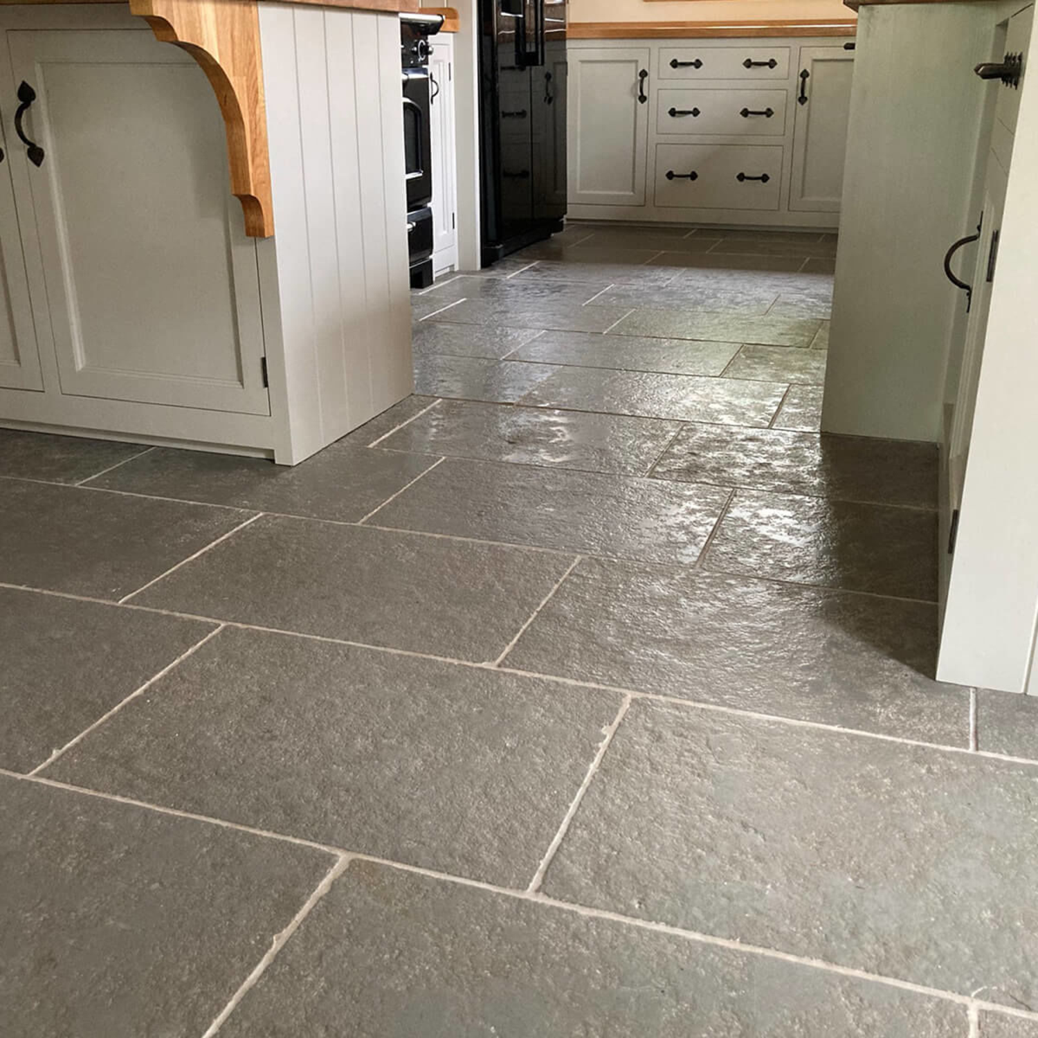 Grey Limestone Tiles - Brushed | StoneSuperstore