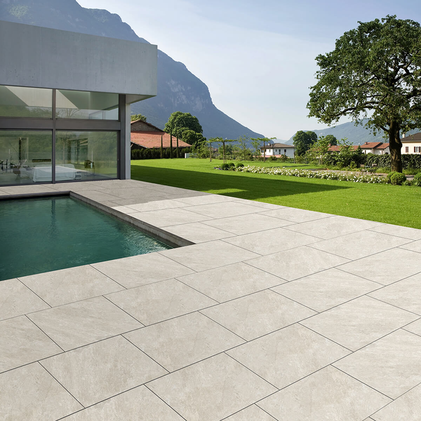 Kensington Beige Porcelain Paving | StoneSuperstore