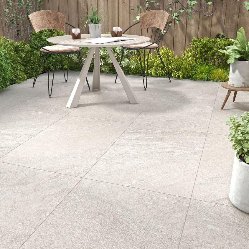 Luxor Beige Porcelain Paving 60x60cm | StoneSuperstore