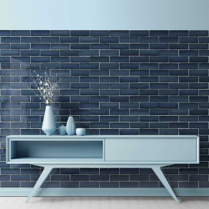 Shop Camden Royal Blue Metro Tiles Online | StoneSuperstore