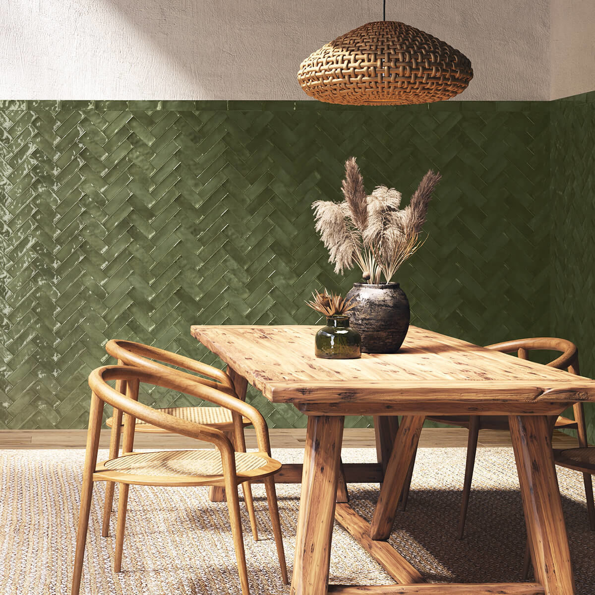 Shop Cavendish Moss Metro Tiles Online | StoneSuperstore