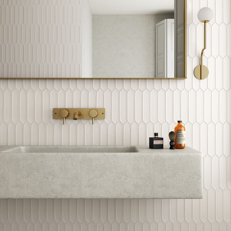 Shop Nautilus Bianco Metro Tiles Online | StoneSuperstore