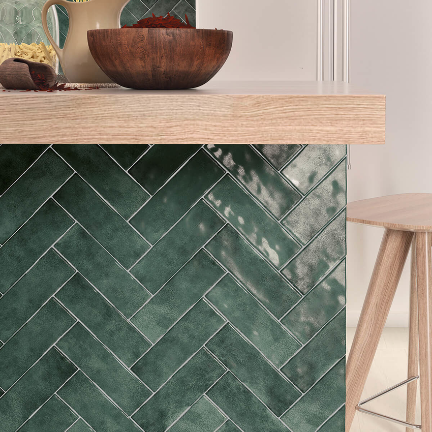 Shop Babylon Olive Metro Tiles Online | StoneSuperstore