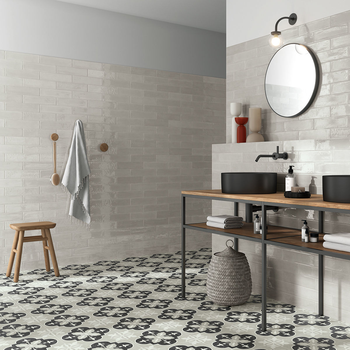 Shop Tiffany Soft Grey Metro Tiles Online | StoneSuperstore