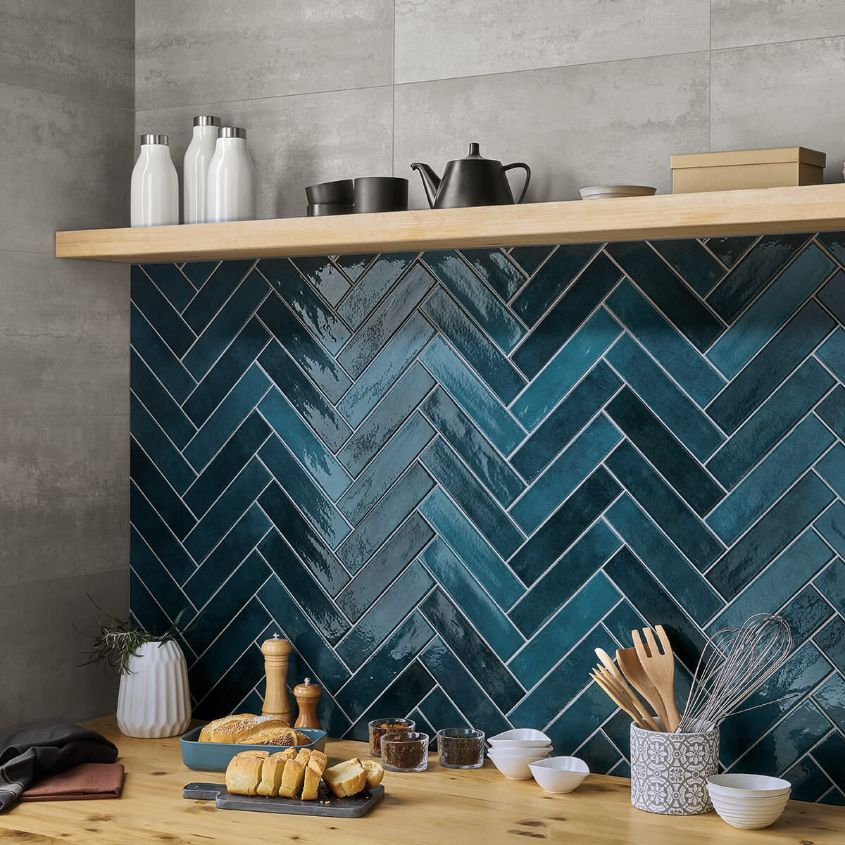 Shop Valencia Azure Metro Tiles Online | StoneSuperstore