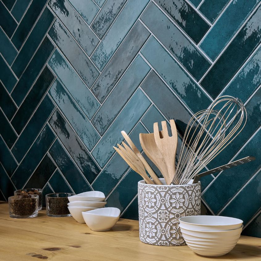 Shop Valencia Azure Metro Tiles Online | StoneSuperstore