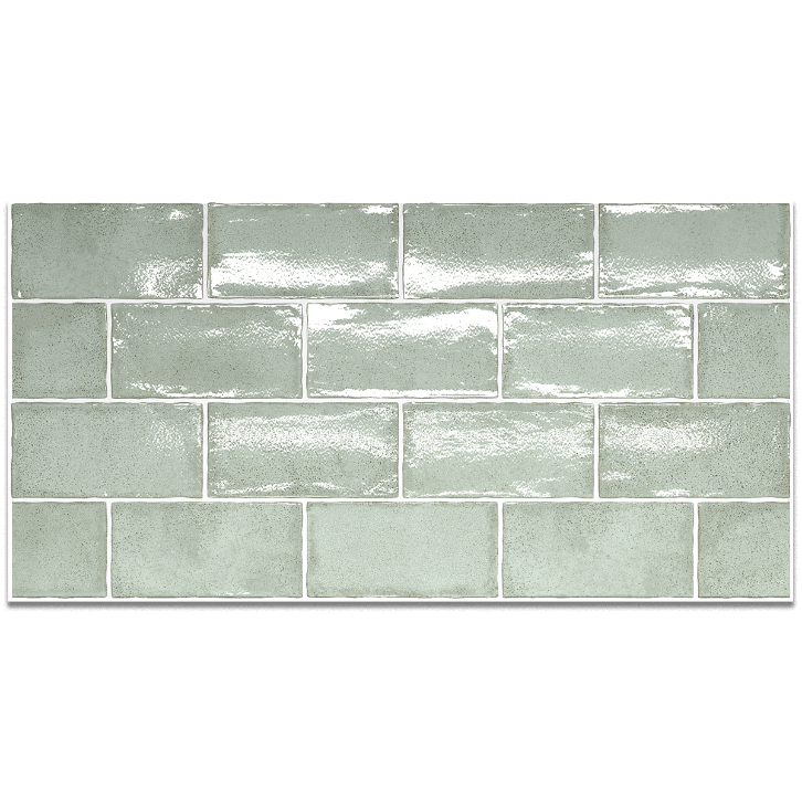 Shop Valentina Matcha Green Metro Tiles Online | StoneSuperstore