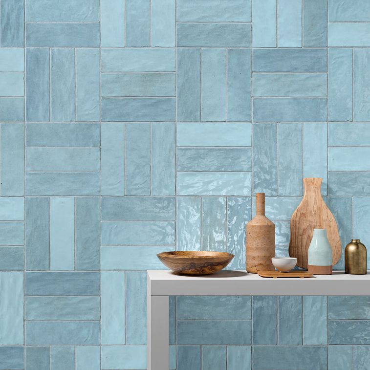 Shop Windsor Light Blue Metro Tiles Online | StoneSuperstore
