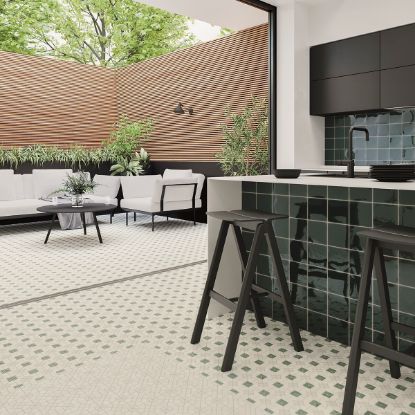 Shop Victoria Grey Pattern Tiles Online | StoneSuperstore