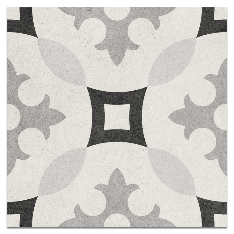 Shop Victoria Grey Pattern Tiles Online | StoneSuperstore