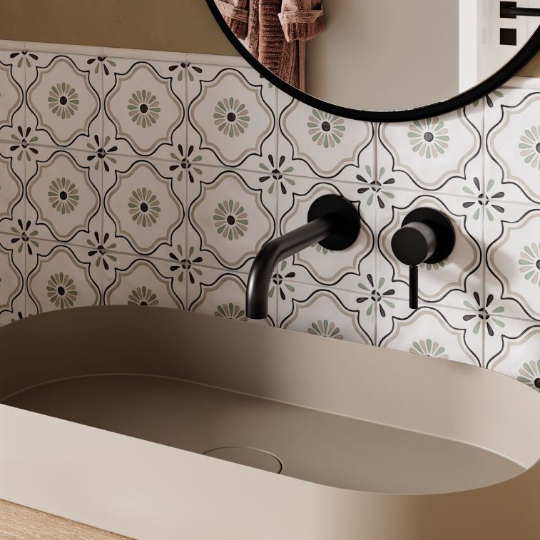 Shop Wentworth Flower Pattern Tiles Online | StoneSuperstore