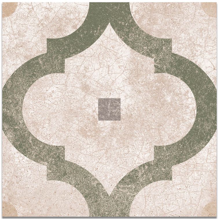Shop Antique Sage Decor Pattern Tiles Online | StoneSuperstore