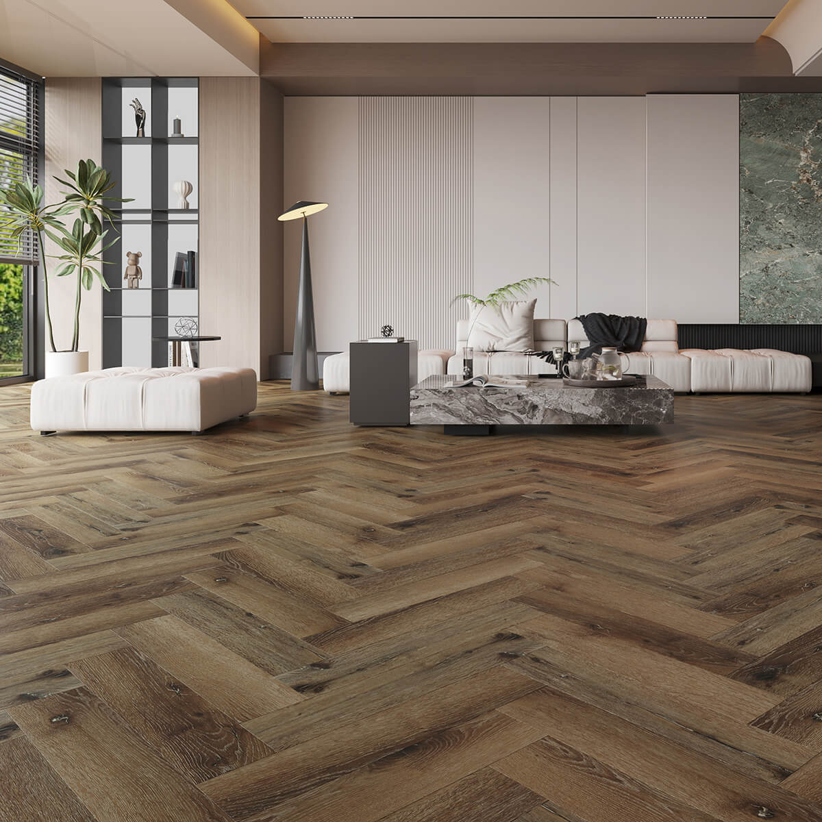 Aspen Walnut Luxury Vinyl Tile Flooring - Wood Effect - Click Fit ...