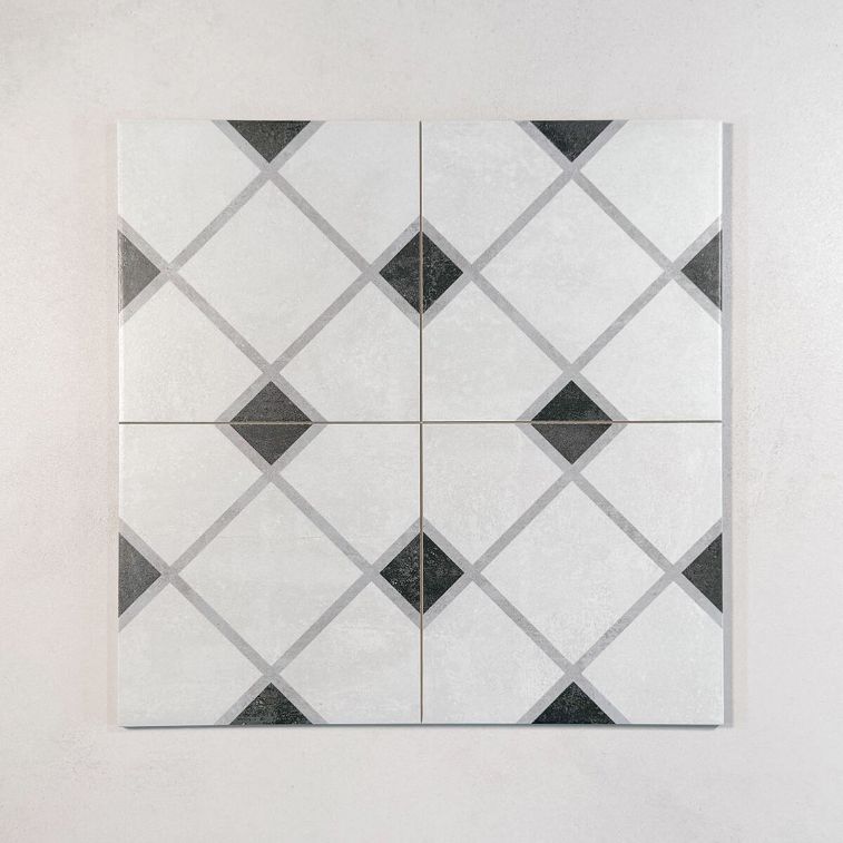 Shop Trinity White Pattern Tiles Online | StoneSuperstore