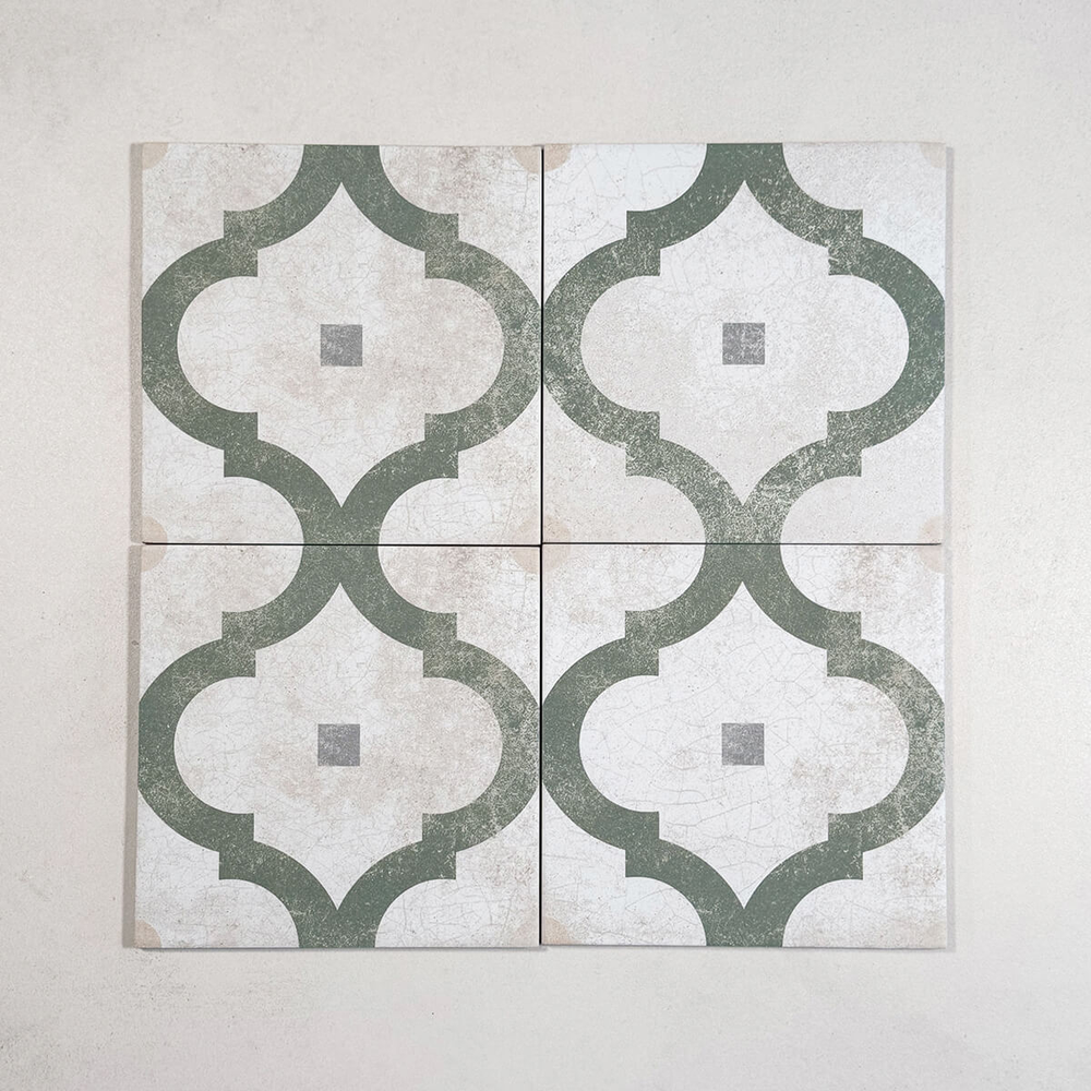 Shop Antique Sage Decor Pattern Tiles Online | StoneSuperstore