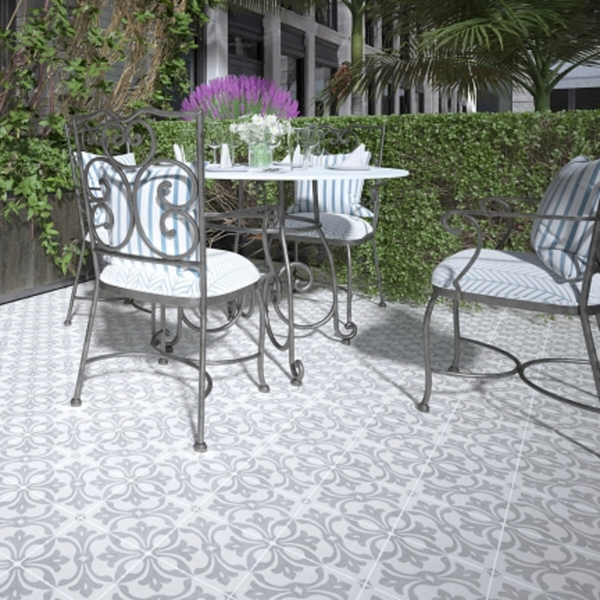 Shop Pantheon Carrara White Pattern Tiles Online | StoneSuperstore