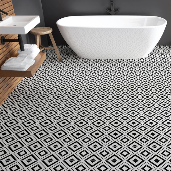 Black and White Floor Tiles | Free Samples | StoneSuperstore