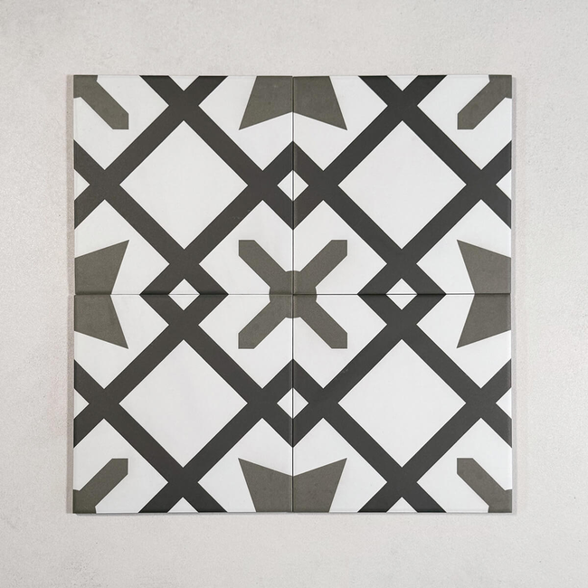 Shop Portland Pearl Grey Pattern Tiles Online | StoneSuperstore
