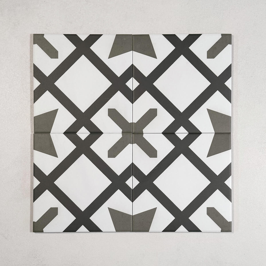 Shop Portland Pearl Grey Pattern Tiles Online | StoneSuperstore