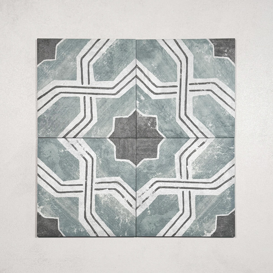 Shop Flower Verde Pattern Tiles Online | StoneSuperstore