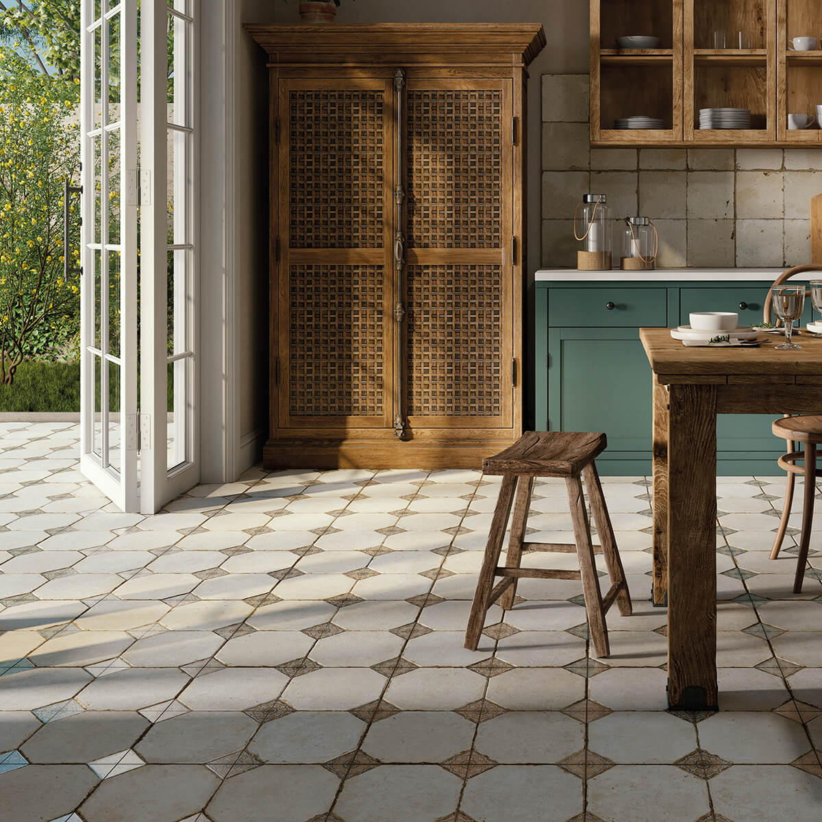 Shop Porto Vintage Brown Pattern Tiles Online | StoneSuperstore