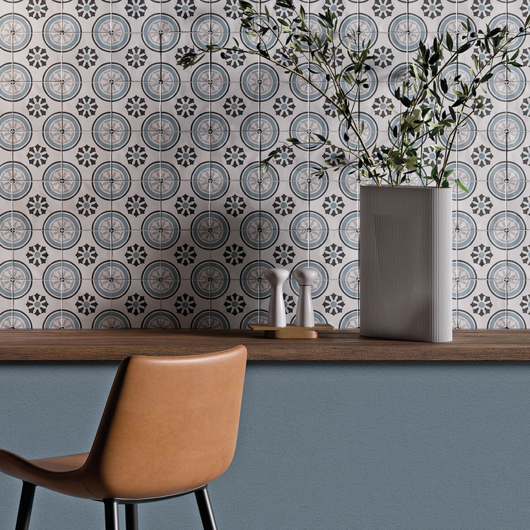 Shop Victoria Grey Pattern Tiles Online | StoneSuperstore