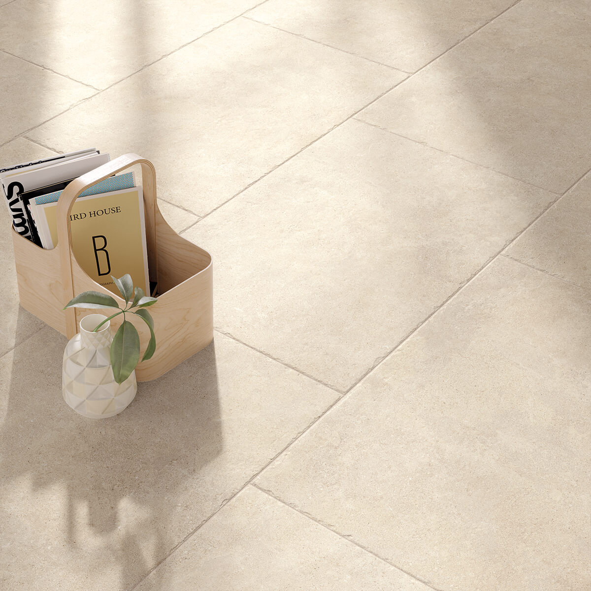 Savoie Blanco Antique Limestone Effect Porcelain Tiles | StoneSuperstore