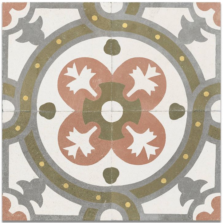 Shop Ammoudi Green Pattern Tiles Online | StoneSuperstore