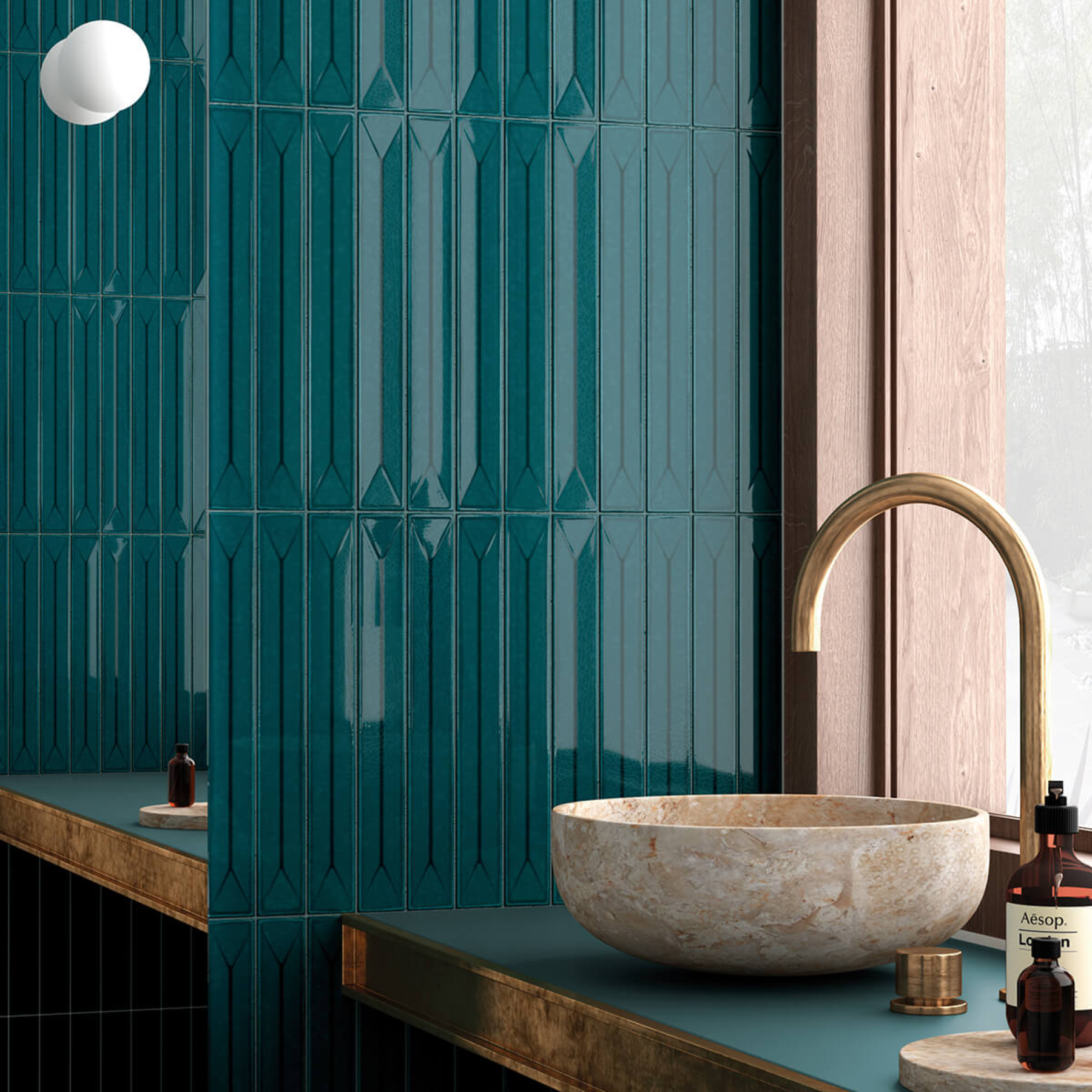 Shop Axis Ocean Decor Crackle Metro Tiles Online | StoneSuperstore