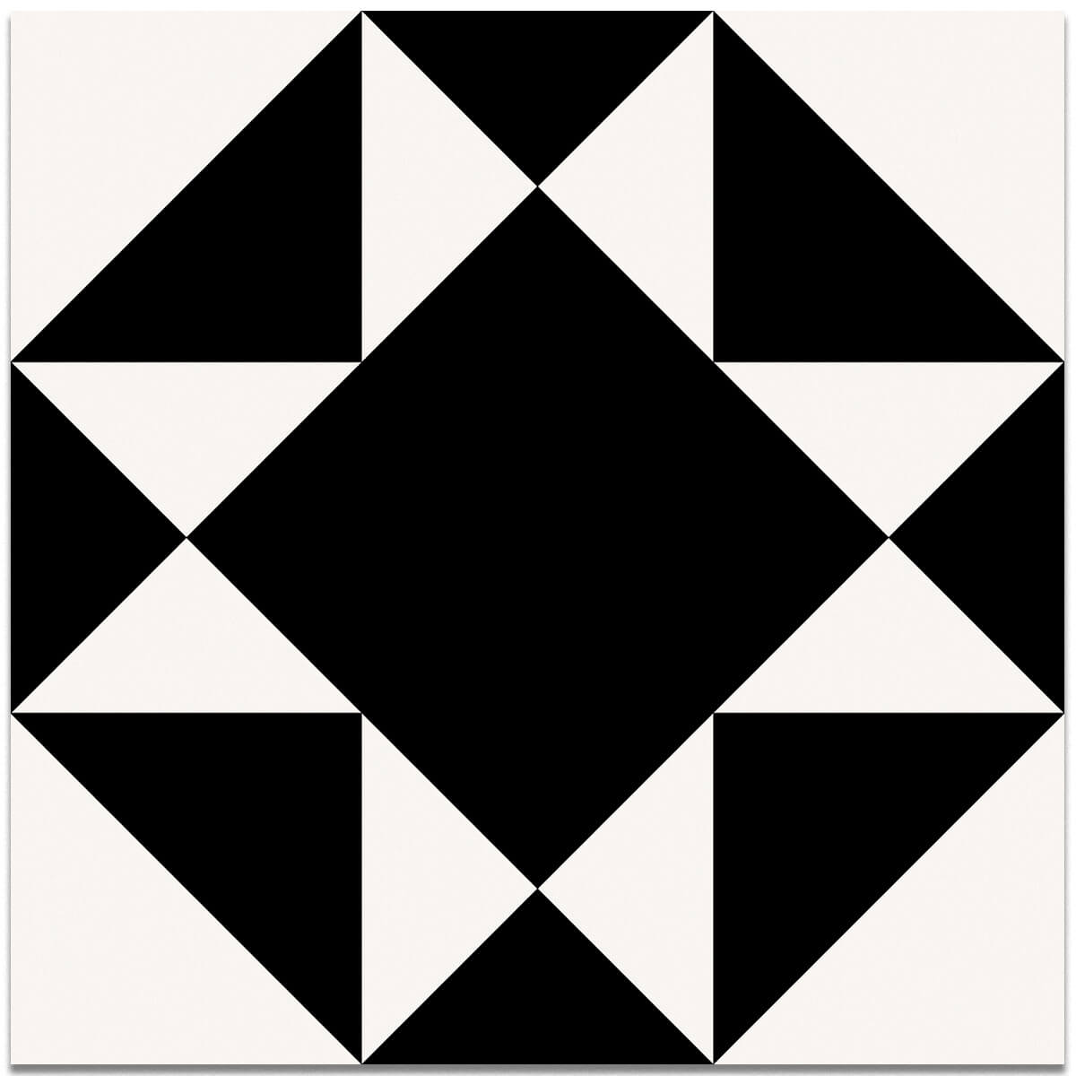 Shop Marlow Black Pattern Tiles Online | StoneSuperstore