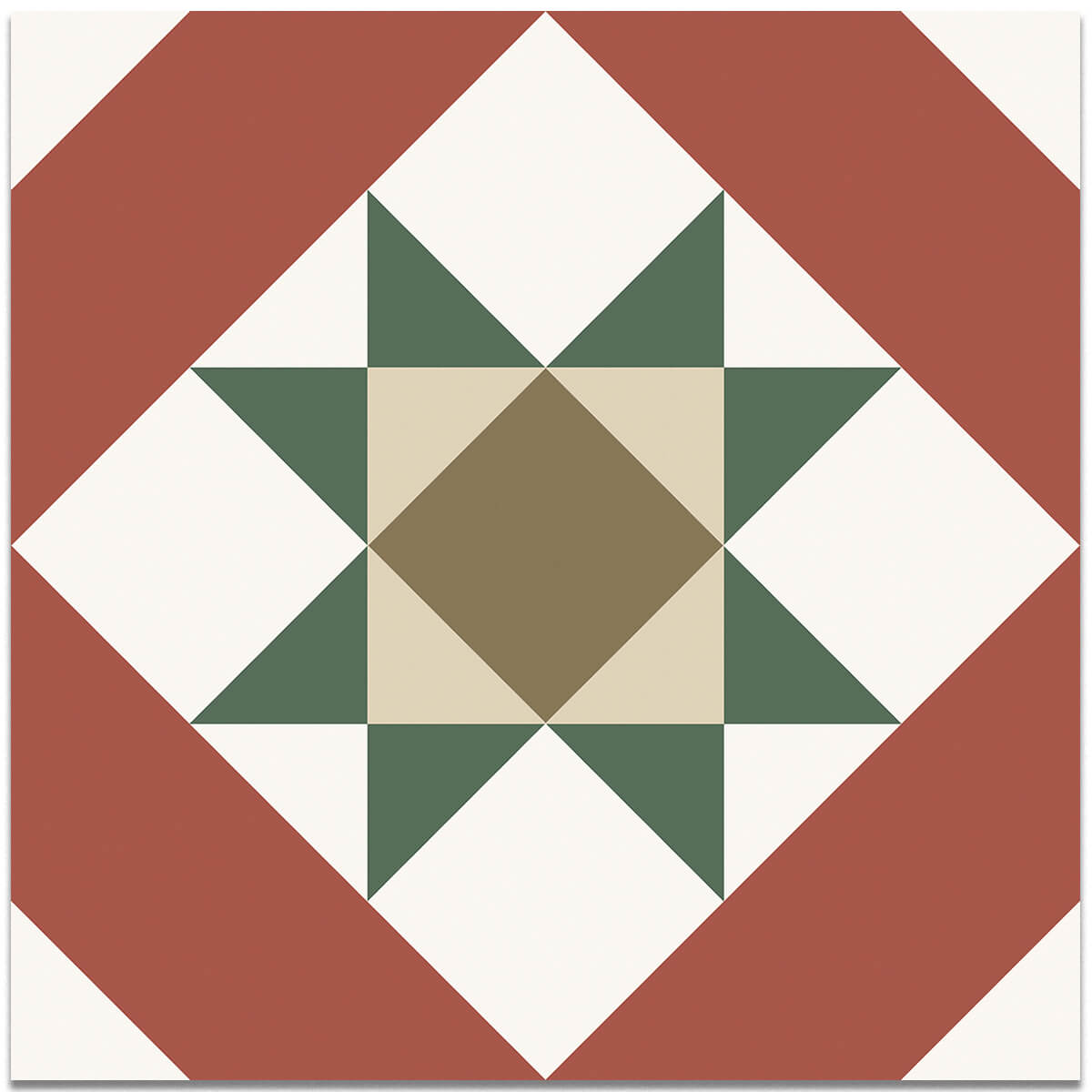 Shop Marlow Red Pattern Tiles Online | StoneSuperstore