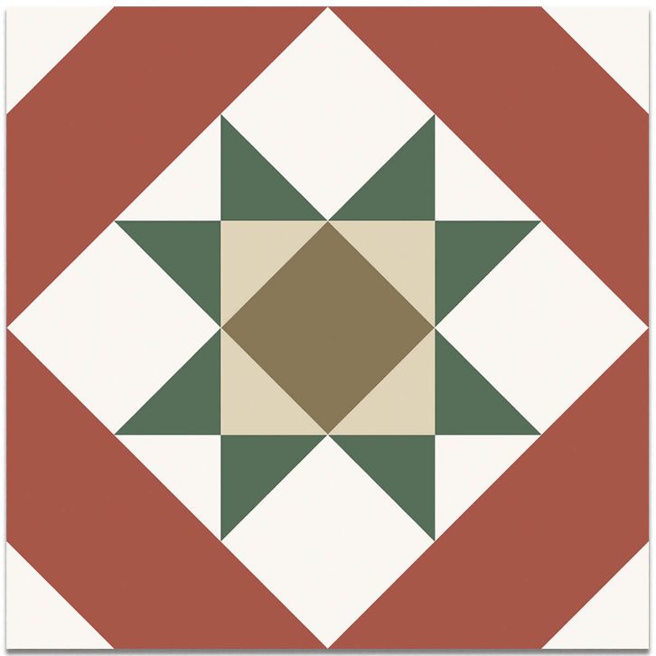 Shop Marlow Red Pattern Tiles Online | StoneSuperstore