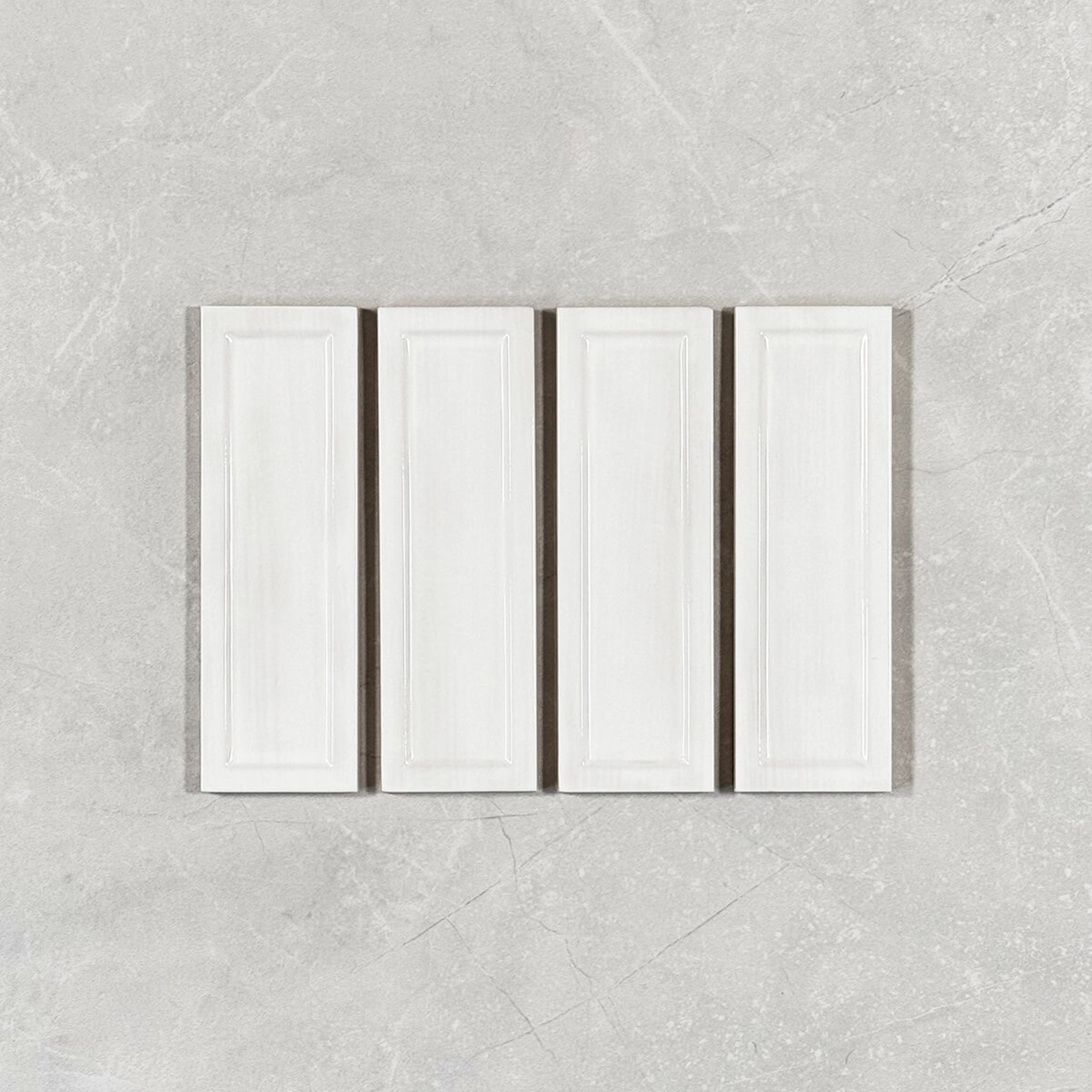 Shop Maison White Frame Metro Tiles Online | StoneSuperstore