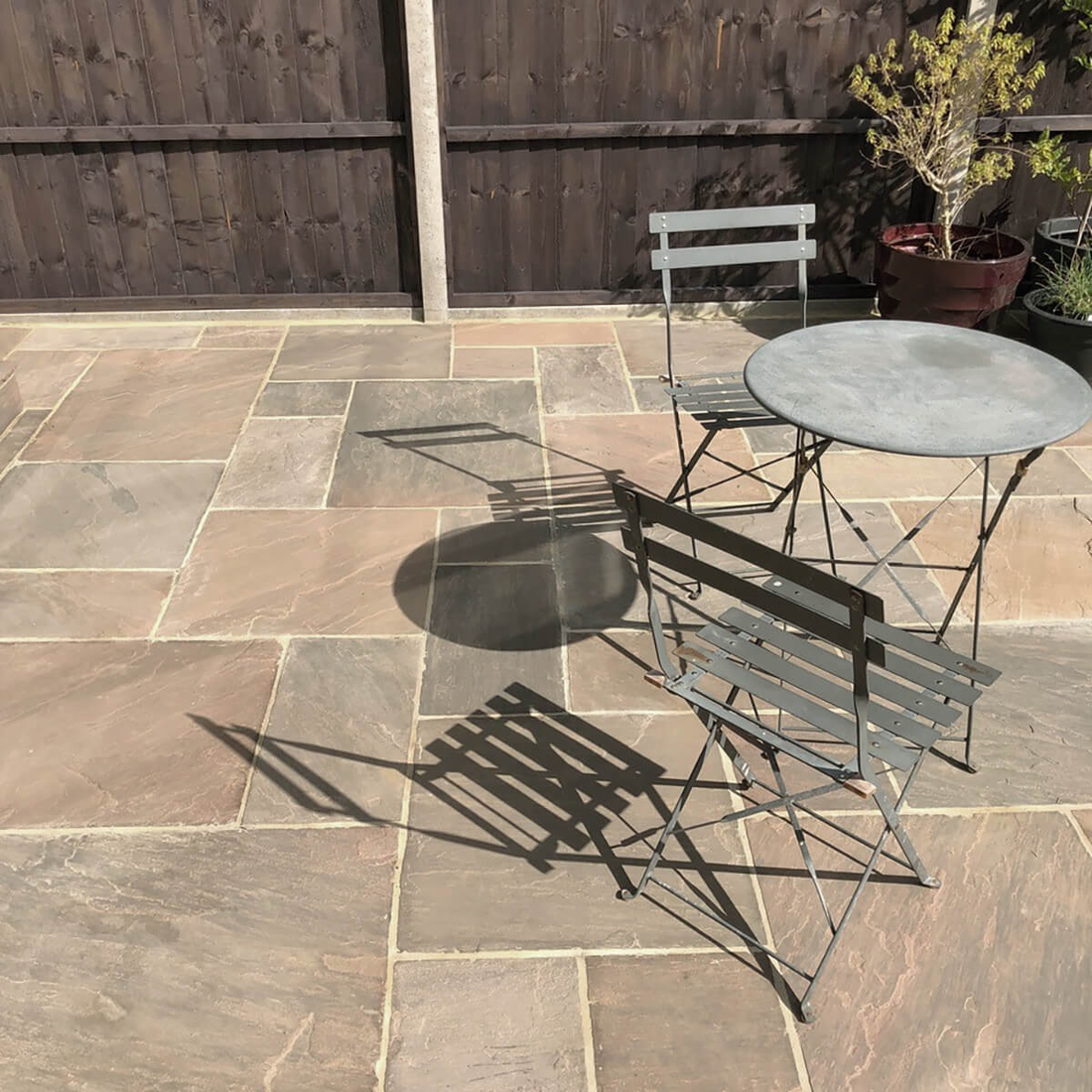 Autumn Umber Sandstone Paving Pack | StoneSuperstore