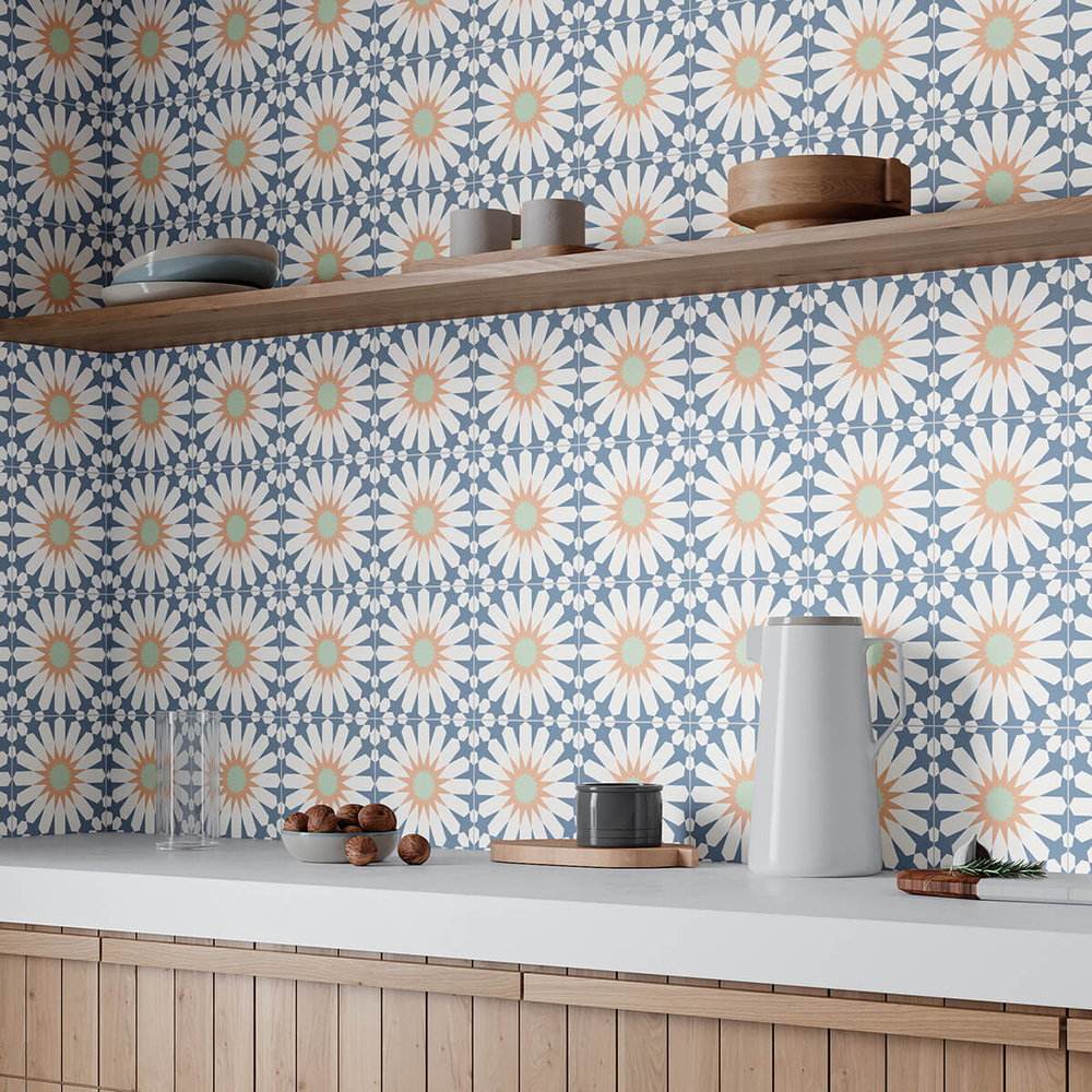 Shop Capri Azul Decorative Pattern Tiles Online | StoneSuperstore
