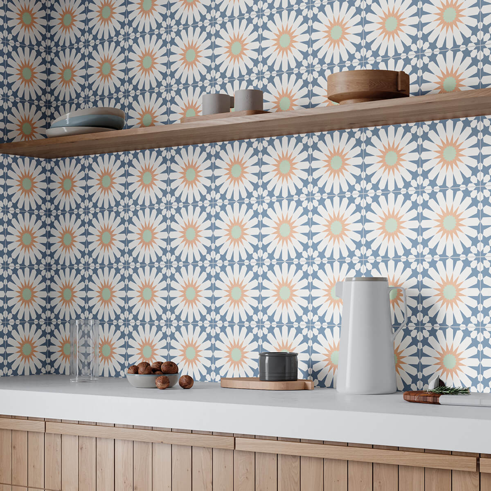 Shop Capri Azul Decorative Pattern Tiles Online | StoneSuperstore