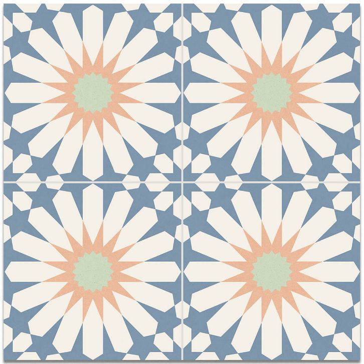 Shop Capri Azul Decorative Pattern Tiles Online | StoneSuperstore