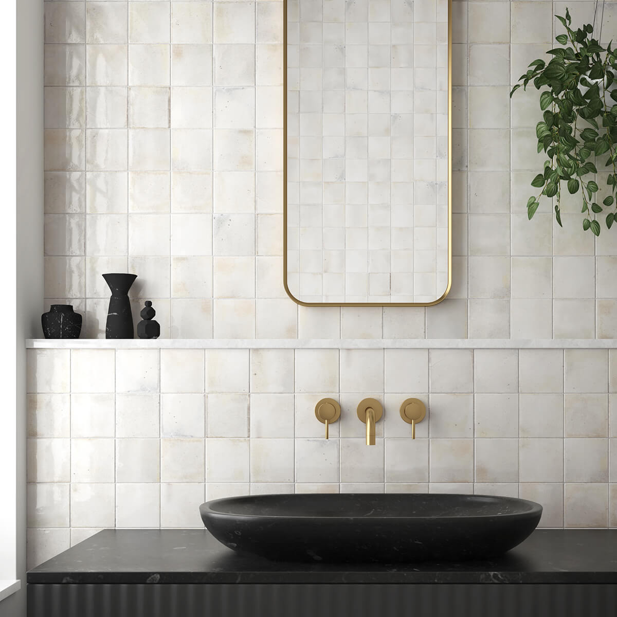 Shop Artisan White Glossy Ceramic Tiles Online | StoneSuperstore