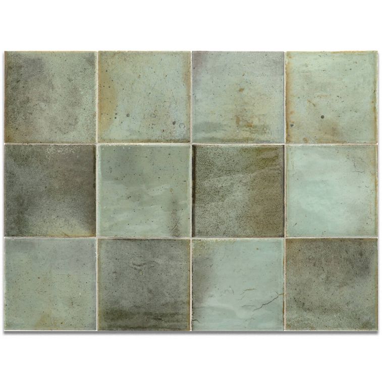 Shop Artisan Green Glossy Ceramic Tiles Online | StoneSuperstore