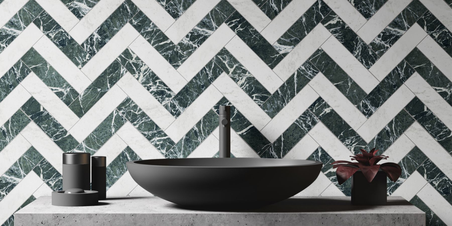 Bathroom Feature Wall Tiling Ideas | StoneSuperstore