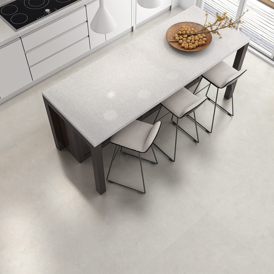Arles Linen Stone Effect Porcelain Tiles 100x100cm | StoneSuperstore