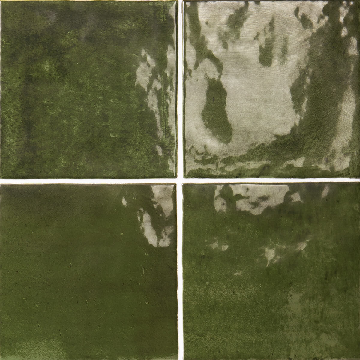 Shop Carmella Green Zellige-Effect Ceramic Tiles Online | StoneSuperstore